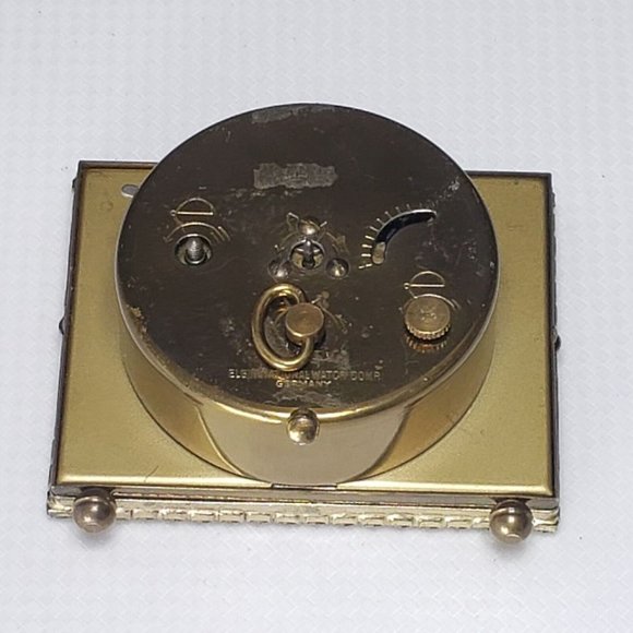 Elgin | Accents | Mcm Elgin Rhinestone Alarm Clock Hollywood Regency ...